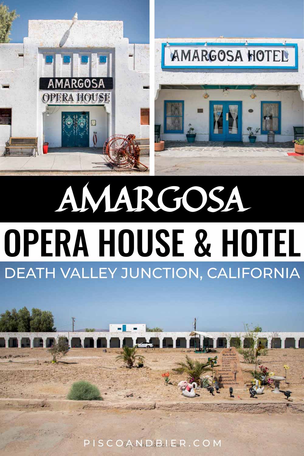 Marta Becket's Amargosa Opera House And Hotel - Death Valley Junction