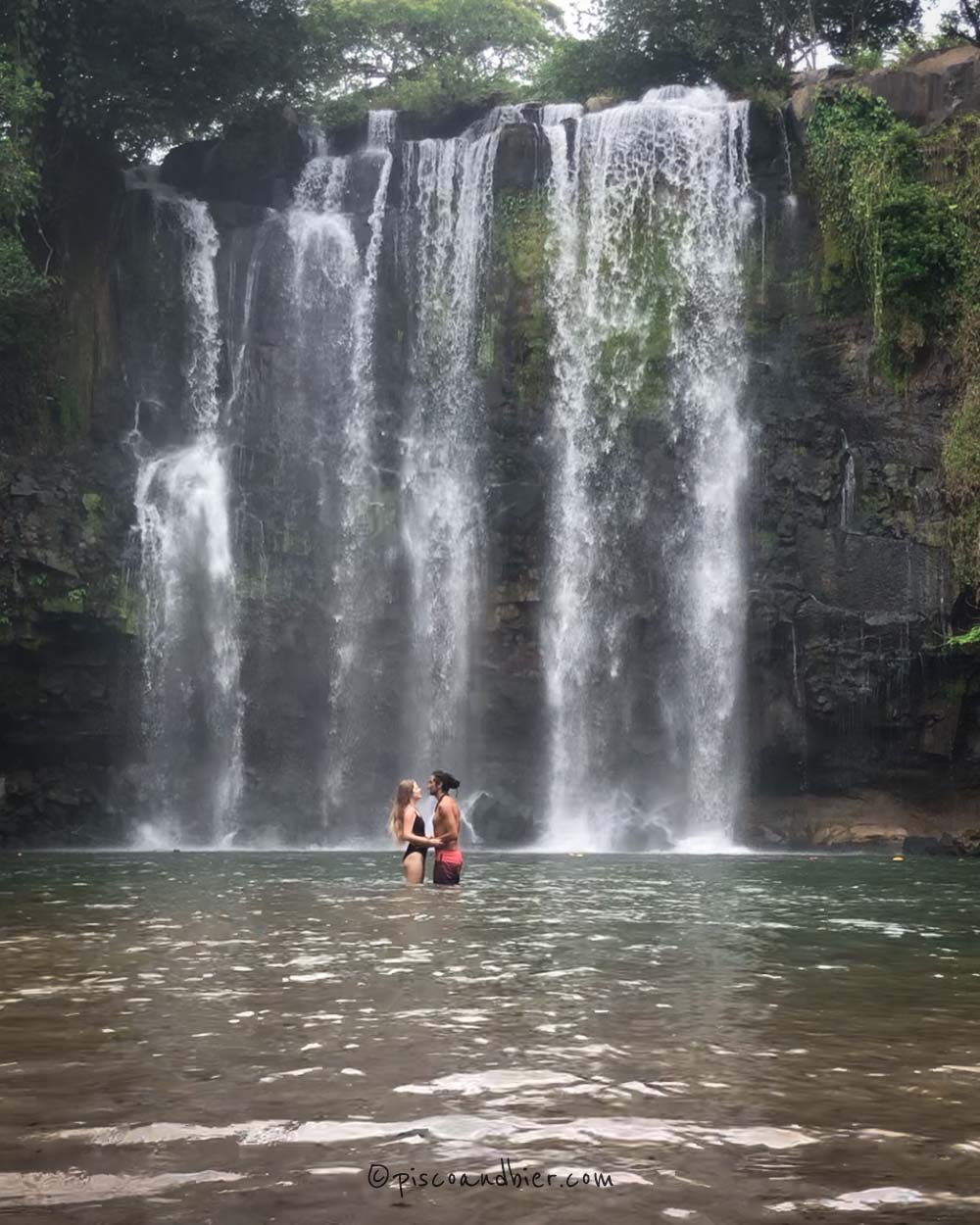 Llanos de Cortes Waterfall, Costa Rica - Aka Catarata Llanos De Cortez