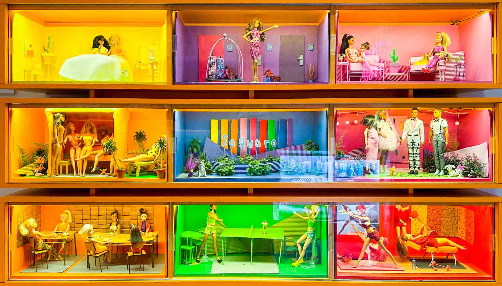 The Most Colorful Hotel In Palm Springs - The Saguaro Review