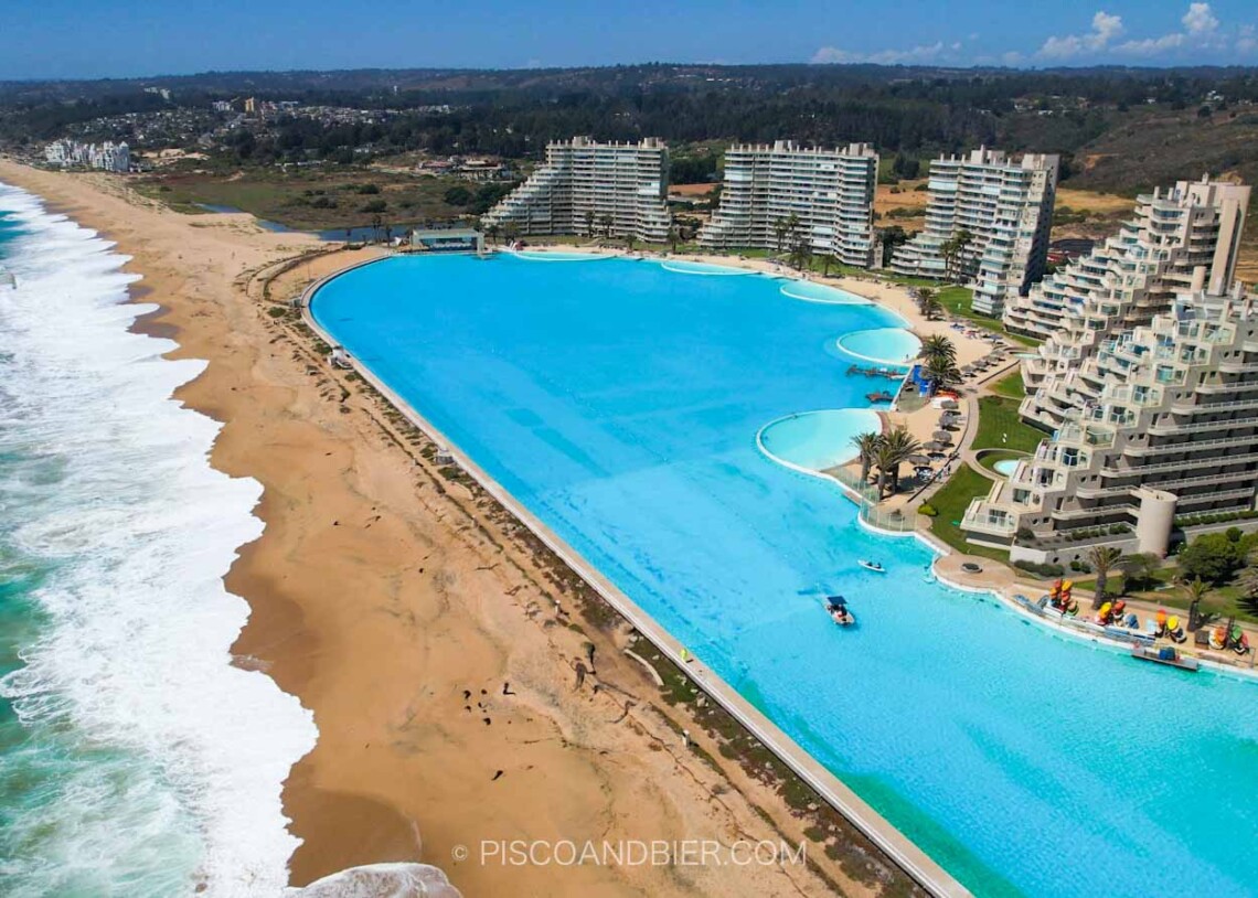 The World’s Largest Swimming Pool In Chile - San Alfonso Del Mar